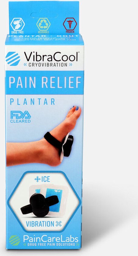 VibraCool Plantar - medisch hulpmiddel voor pijnverlichting bij Plantaire fasciitis,... | bol