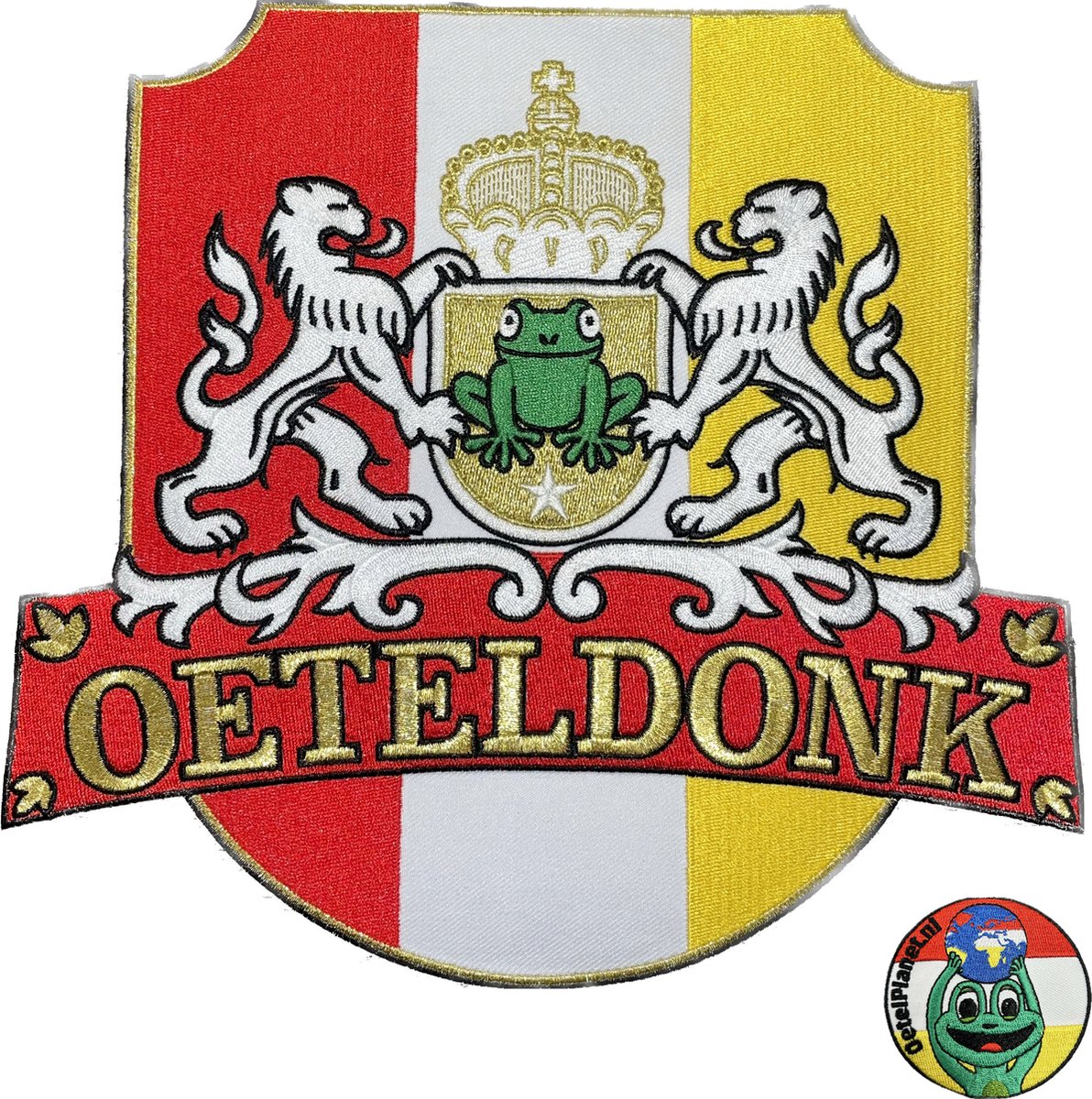 Oeteldonk Nederlands Wapen Rug Embleem - Carnaval Oeteldonk | bol