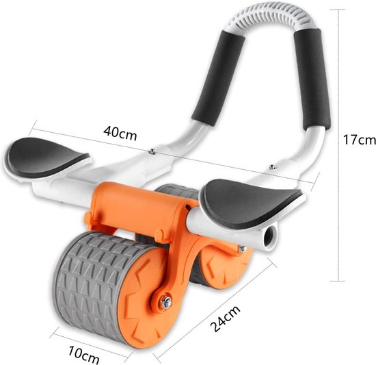 Flintronic Abs Roller Wheel, Automatic Rebound Belly Wheel with Elbow ...