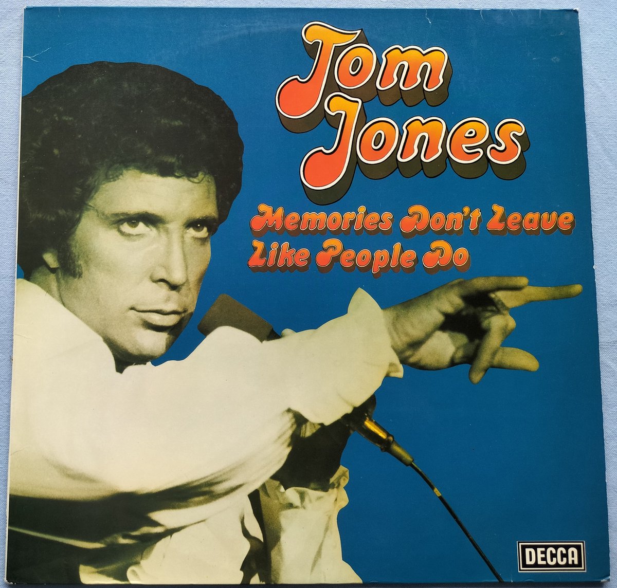 Tom Jones - Memories Don't Leave Like People Do (1975) LP, Tom Jones ...