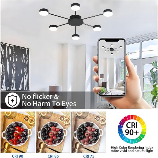 hanglamp - Vintage industrial ceiling lamp - Plafondverlichting ...