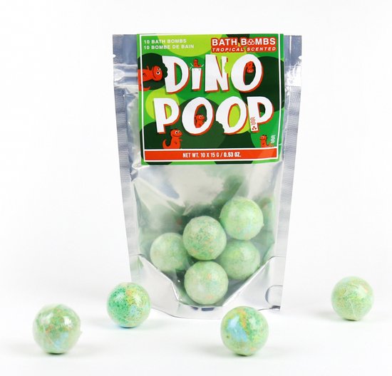 Gift Republic Dino Poop Badbommen | bol