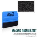 Homewell Rakel met vilt - Voor raamfolie, carwrap & plakfolie - 10x7.5 cm | bol
