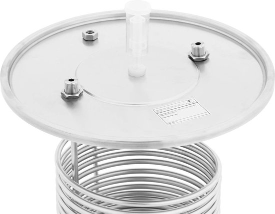Royal Catering Koelspiraal - voor 60/70 L vergister - 15 lussen | bol