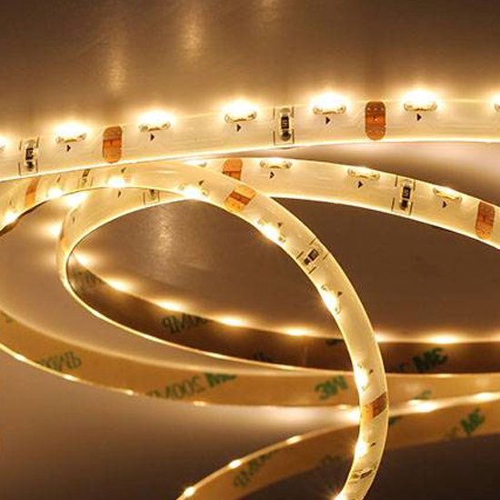 LED Strip 335 Sideview 120 leds/mtr IP64 WW 3000K 9.6W 12V P | bol