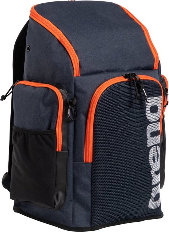 Arena Rugtas Team 45L Navy/Oranje | bol