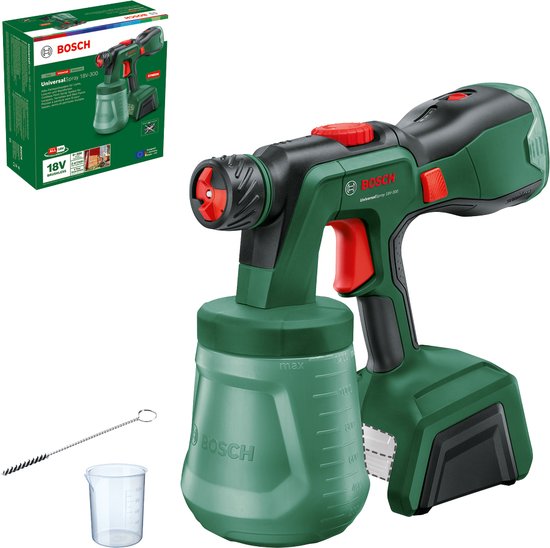 Bosch UniversalSpray 18V-300 - Verfspuit voor lak, vernis en muurverf ...