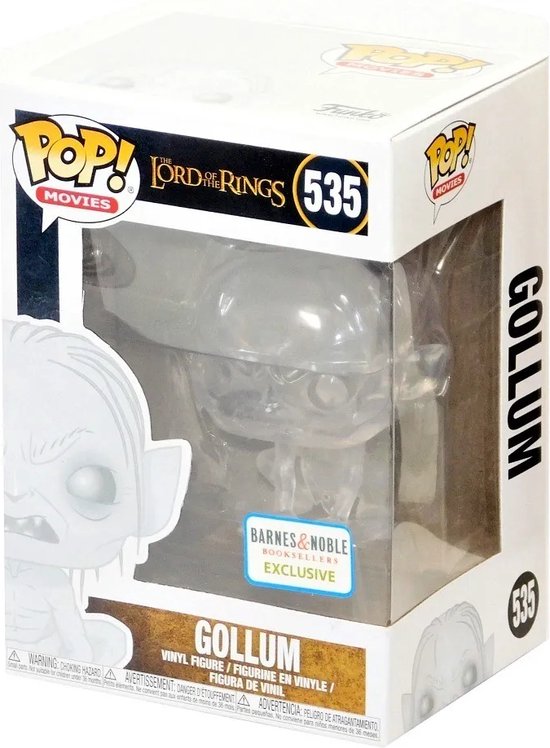 Funko Pop! Movies: Lord of the Rings - Gollum #535 (Crouched ...