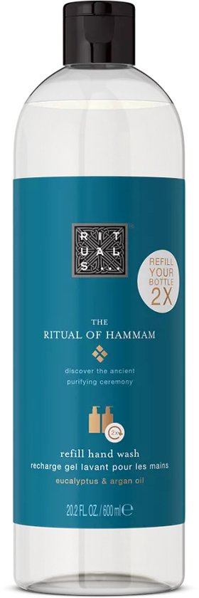 Rituals HAMMAM Refill Hand Wash refill handzeep, 600 ml | bol