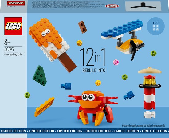 LEGO 40593 - Limited Edition - 12-in-1 creatief bouwplezier | bol
