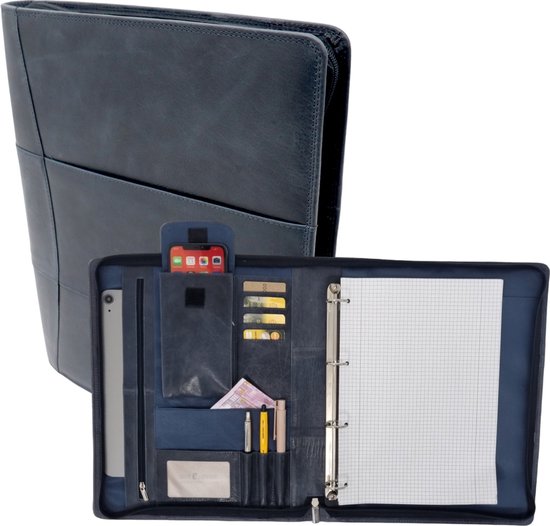 Safekeepers Documentenmap - Leren schrijfmap a4 - Conferentiemap ...