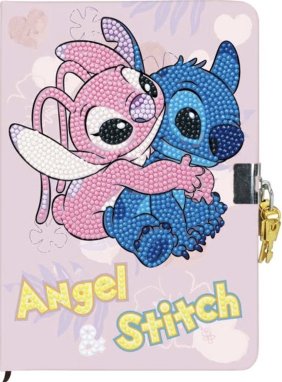 Crystal Art Dagboek Stitch & Angel | bol