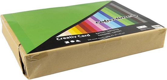 Karton - Hobbykarton - 20 Verschillende Kleuren - DIY - Knutselen - A3 ...