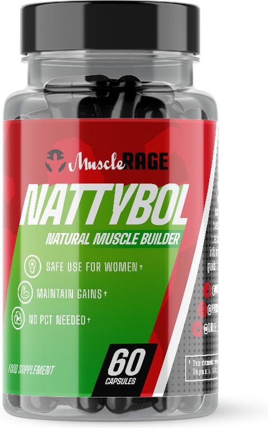 Sportsupplement - Nattybol - Muscle Rage - 150 mg | bol