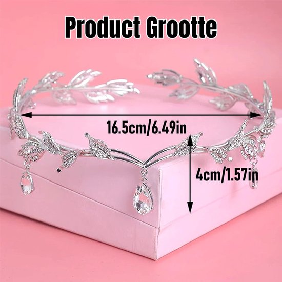 Tiara - Prinsessenkronen voor Dames - Stralend bij Elke Gelegenheid | bol