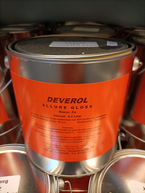 Deverol Allure XD Hoogglans Verf - 2,5 liter - Grachtengroen | bol