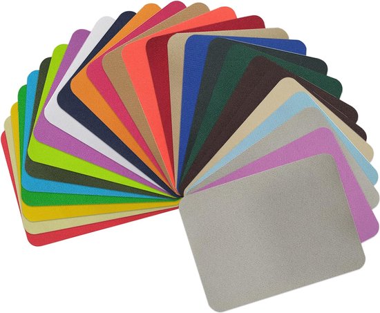 26 kleuren patches om op te strijken, patch stickers ...