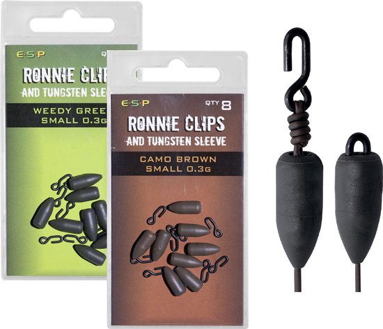 ESP Ronnie Clip Camo Brown Small | bol