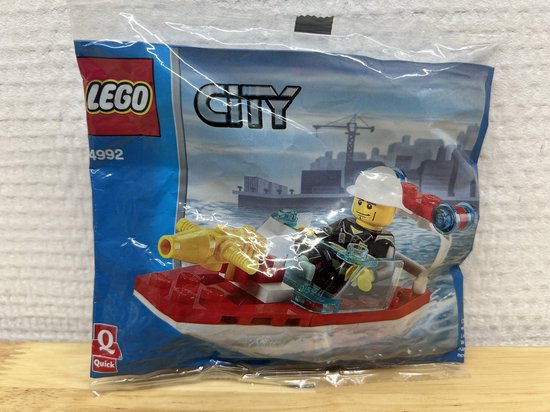 LEGO 4992 City - Fire Boat / Brandweer Boot (Polybag) | bol
