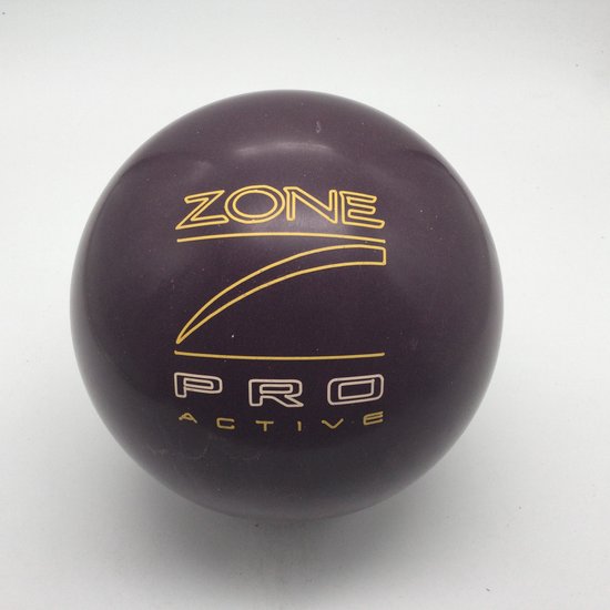 Brunswick Bowlingbal Zone Pro Deep Violet - Reactive bal - Ongeboord ...