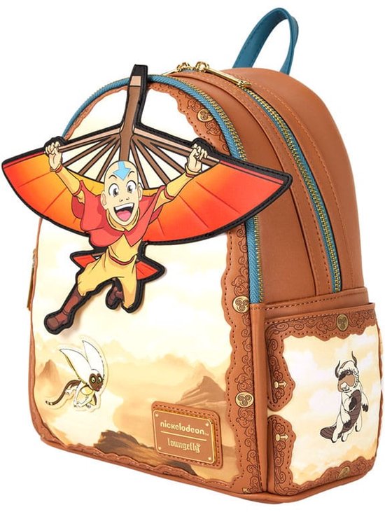 Nickelodeon Loungefly Mini Backpack Avatar: The Last Airbender Aang ...