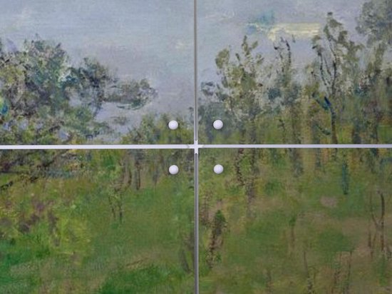 IXXI Spring 1875, Claude Monet & Bridgeman Images - 140 x 100 cm ...