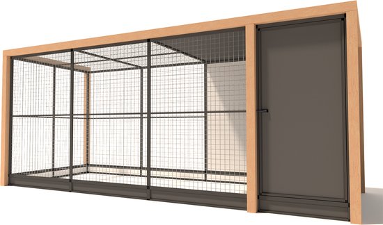 Wood Selections Volière Alfred - Vogelkooi - vogelhuis voor buiten ...