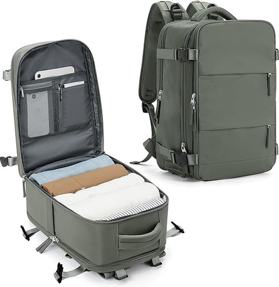 Grote Reis Rugzak Dames - Handbagage Rugzak Heren - Waterdichte ...