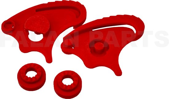 Roof Boxer Helm Oortjes Set Rood | bol