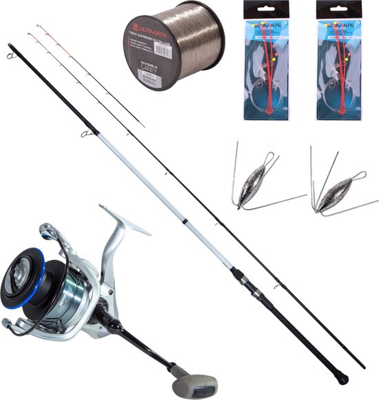 Ultimate Bluecore Quiver Boat Zeevis Hengelset 3.00m | Zeevis set | bol