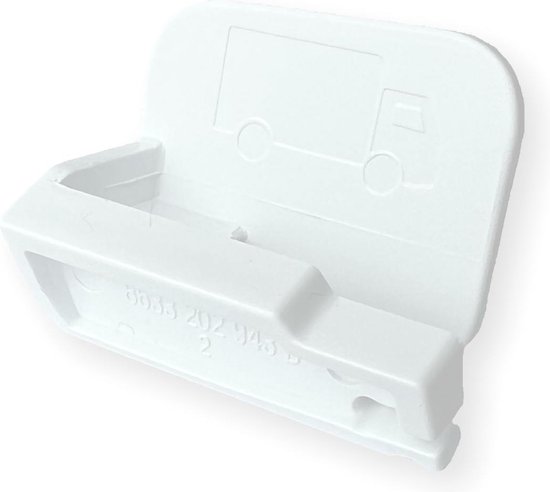 Kapsch Truck Bracket Tolltickets Wit ANWB Tolkastje Via-T White Clip ...