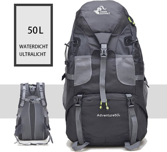Wandelrugzak - Backpack - Outdoor - Zwart - Wandelrugzak - Trekking ...