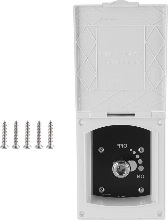 Weerbestendige Buitendouche Kit - 1/2in RV - Wit - RV Camper Van ...