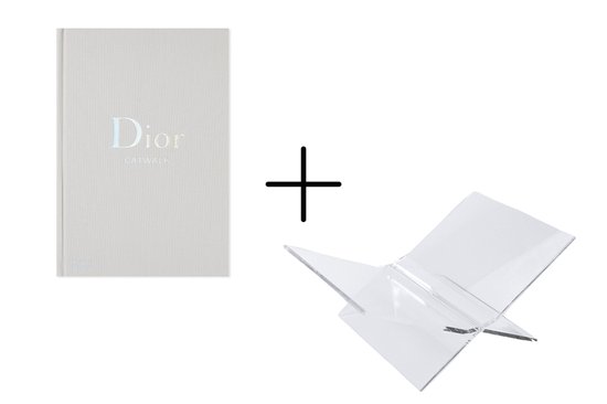 Thames & Hudson Tafelboek Dior Catwalk + Boekenstandaard Transparant, nvt |... | bol
