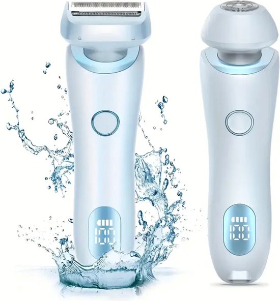 Nivard Ladyshave - Voor Vrouwen - Oplaadbaar - Ladyshaves - Blauw | bol