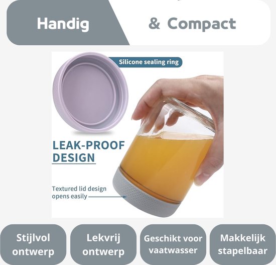 LifeStages - Overnight Oats Potjes - Nachtelijke Haverpotten ...