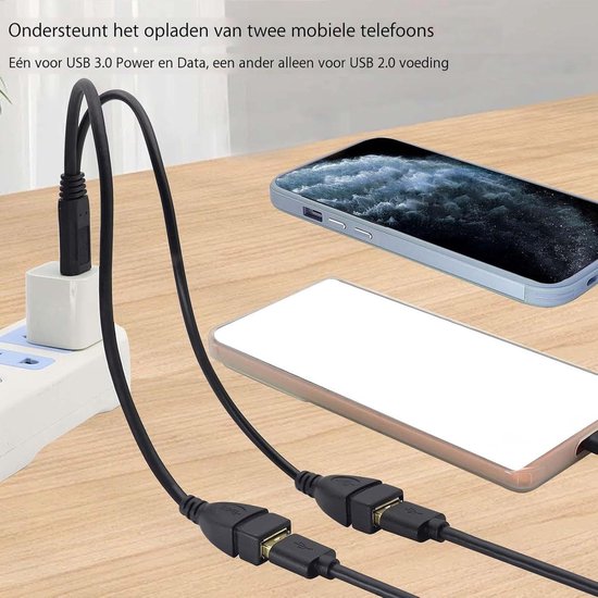 USB A Splitter Y Cable - Versatile USB Splitters for Car, Keyboard ...