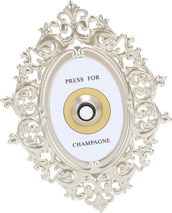Mini-Press for Champagne Button Ring - Champagne Decor Wall Plaque for ...