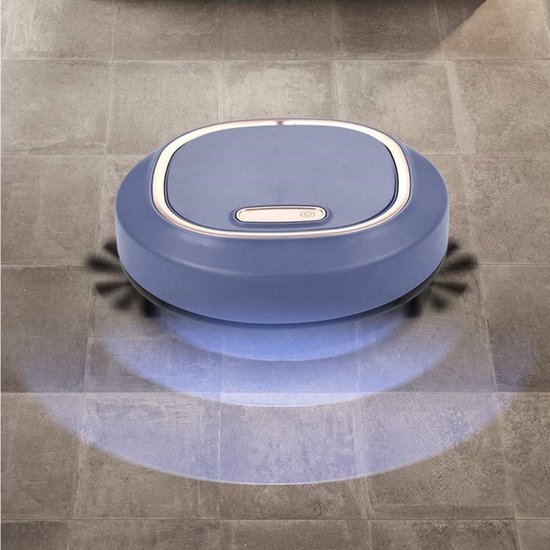 Powerful 3-in-1 Automatic Robot Vacuum Cleaner Safe for Home Floor ...