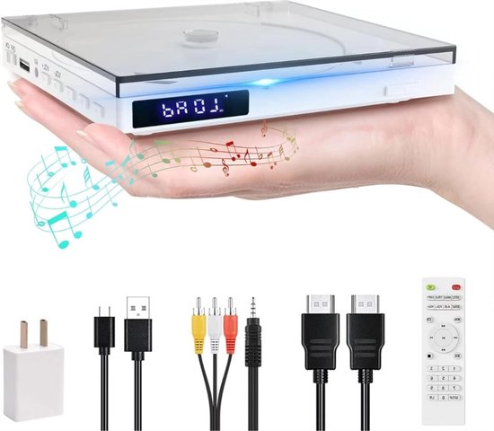 DVD Speler met HDMI - Externe DVD Speler - Blu Ray Spelers – Portable ...