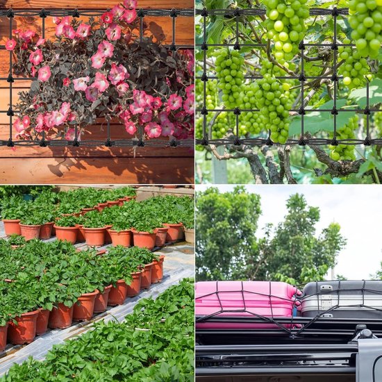 Scrog net - Groentekweek - Verstevigend - 1 stuk - Inclusief ...