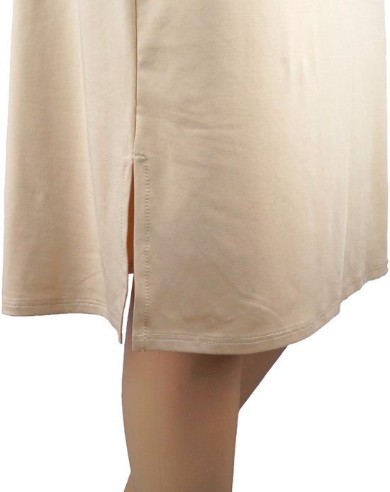 Dames onderrok - lang (65cm) Huid maat S | bol