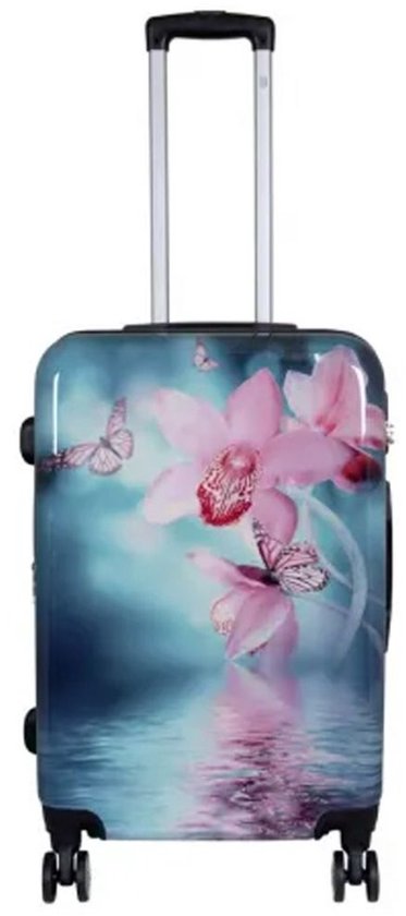 Reiskoffer - Koffer met TSA slot - Reiskoffer op wielen - Stevig ABS ...