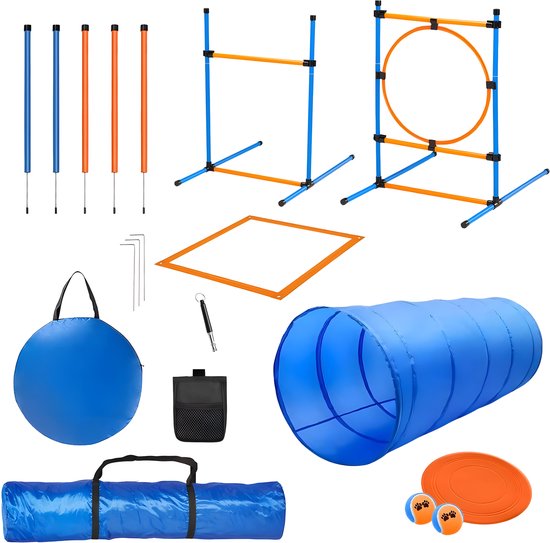 Pawsource Agility voor de hond - Hondentunnel - Agilityset | bol