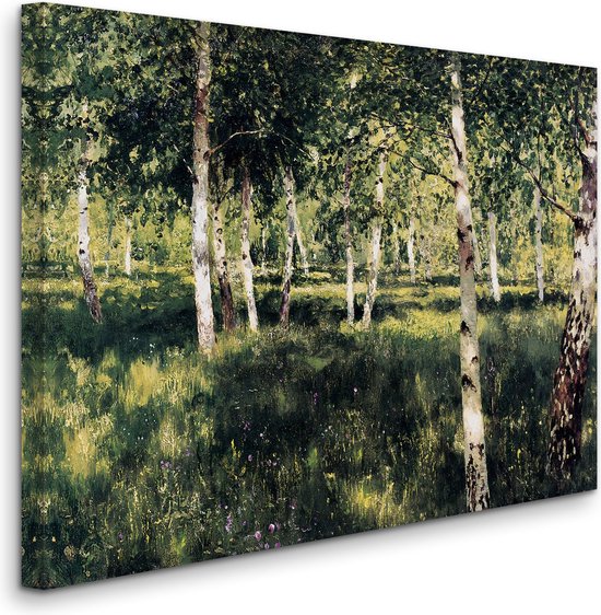 Isaac Levitan (1860–1900) - Birch Forest - Berkbos (ca. 1885-1889) - 2: ...