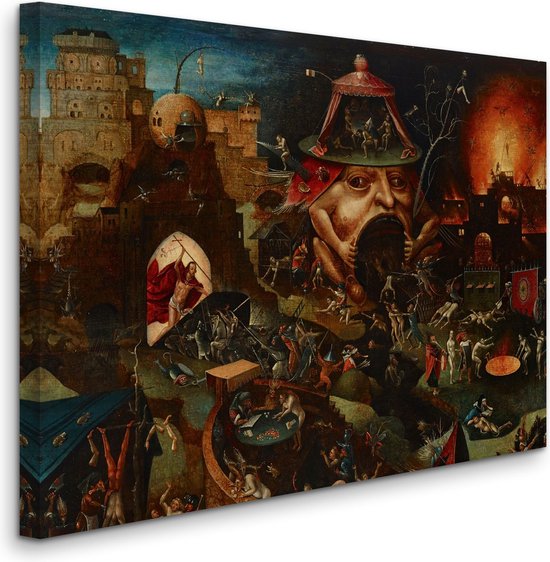 Hieronymus Bosch - Christ in Limbo - Christus in het voorgeborchte ...