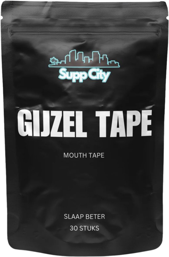 Supp City - Gijzel Tape™ - Mondtape - 30 Stuks - Betere Nachtrust - Betere Slaap -... | bol