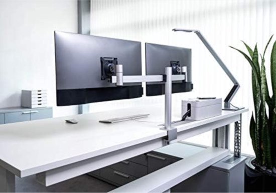 Monitor Arm 2 Schermen - Laptop Arm Standaard - Verstelbare Monitorarm ...