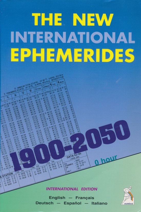 The New international ephemerides 1900-2050 | 9782910049010 | Boeken | bol