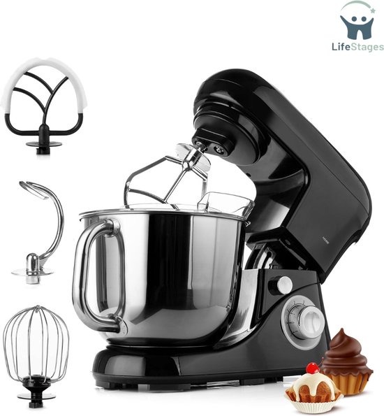 LifeStages - Mixer Met Mengkom - Planetaire Keukenmachine Met ...